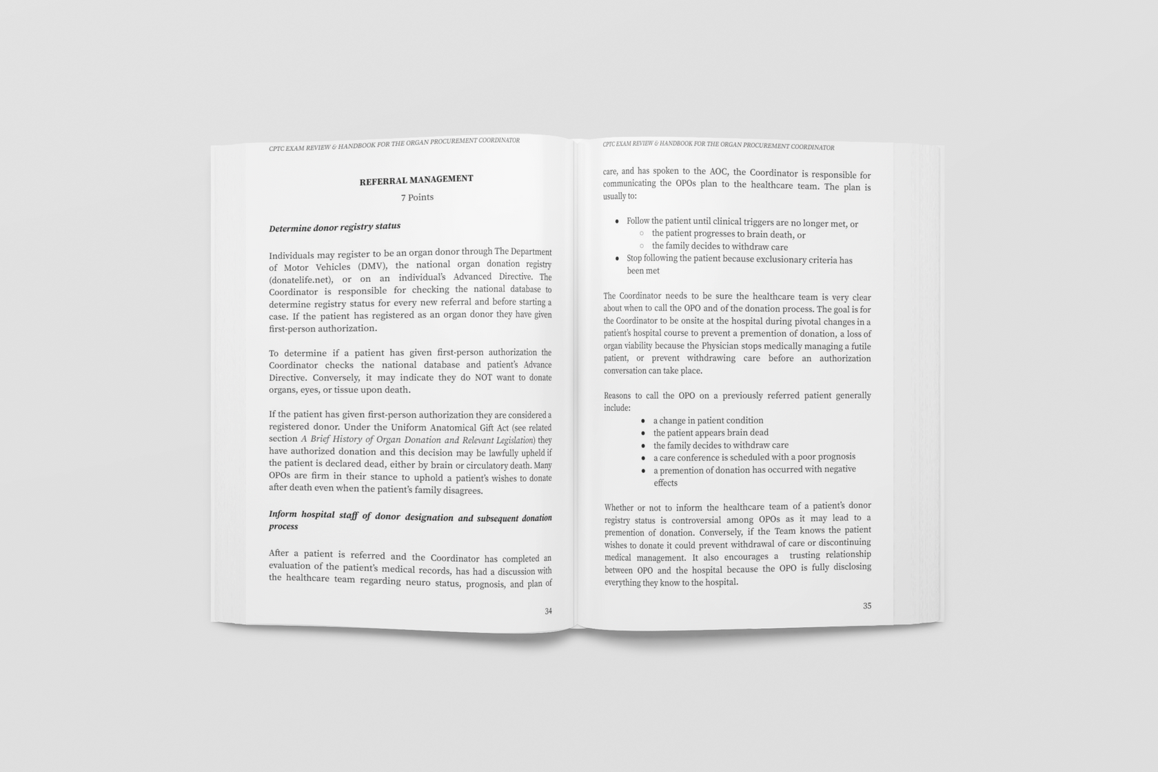 CPTC Exam Review Study Guide & Organ Donation – CPTCexam